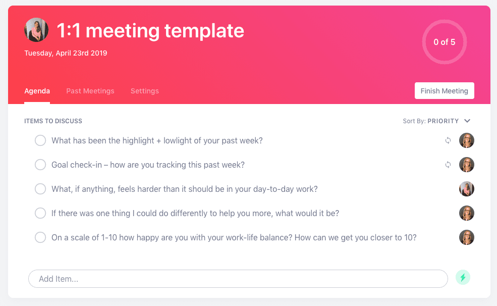 8 One-on-one Meeting Tips (Plus Manager 1:1 Template) | Spinach