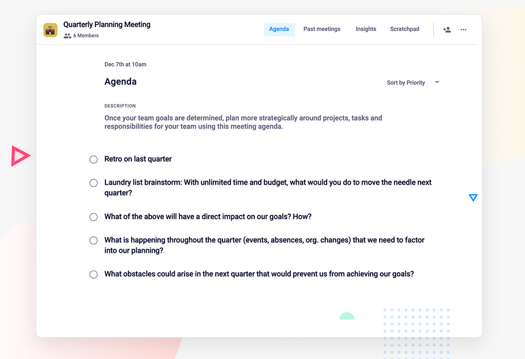 A guide to quarterly planning (plus a template) | Spinach