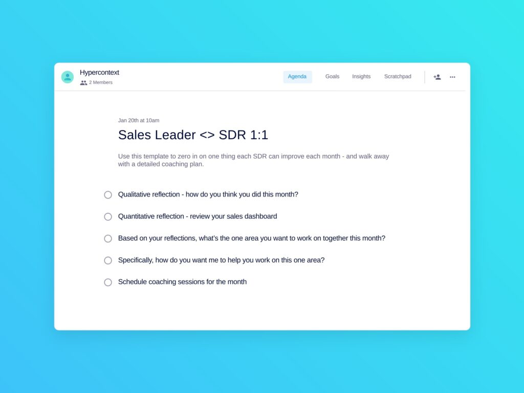 16 Sales meeting templates every organization needs | Spinach